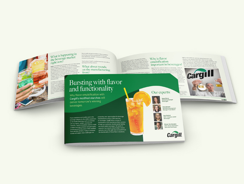 Flavor emulsions | Beverages | Food Solutions Europe | Cargill