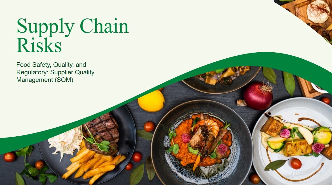 Food Safety and Quality Training | Supplier Central